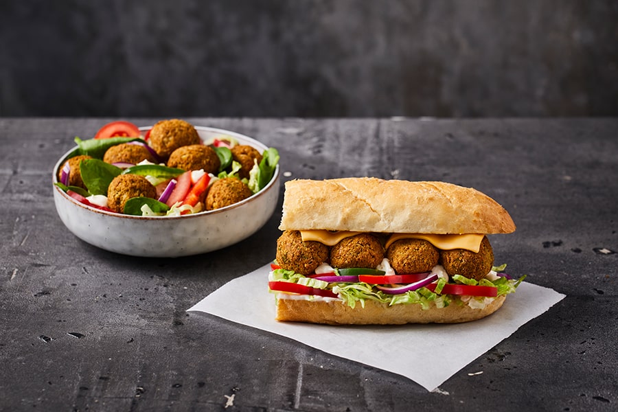 Discover: Falafel Salad or Sub - TMI Foods